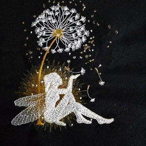 Black Flower Ink Machine Embroidery Design Black Flower Embroidery ...