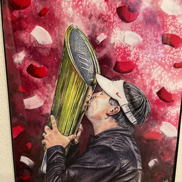 Collage of Georgia Football Player Coming Down the Tracks - Etsy