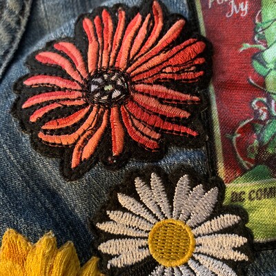 Iron on Carp a Pair Fish Patch Punk Back Patch Embroidered - Etsy