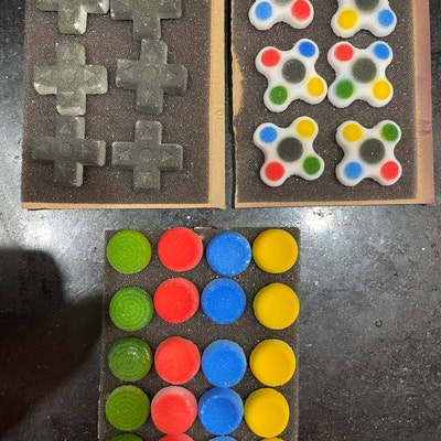 Edible Video Game Controller Gamer Buttons Assortment Sugar Decorations ...