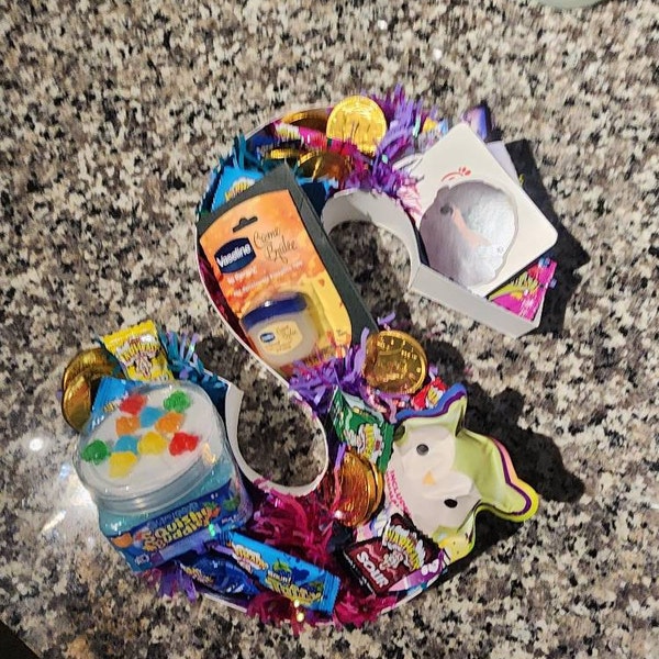 Fillable Box Letter S (size 10inch Tall) - Etsy