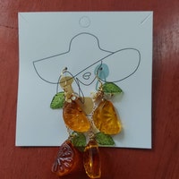 Halloween Pumpkin Ghost Earrings, Red Devils, Ghost Earrings With Bats ...