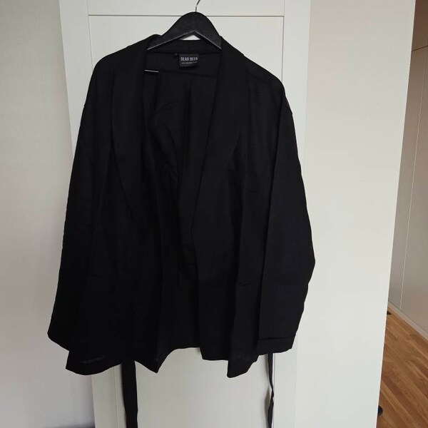 Menslinen Black Jacket&pants,wedding Suit,summer Wedding,linen Outfits ...