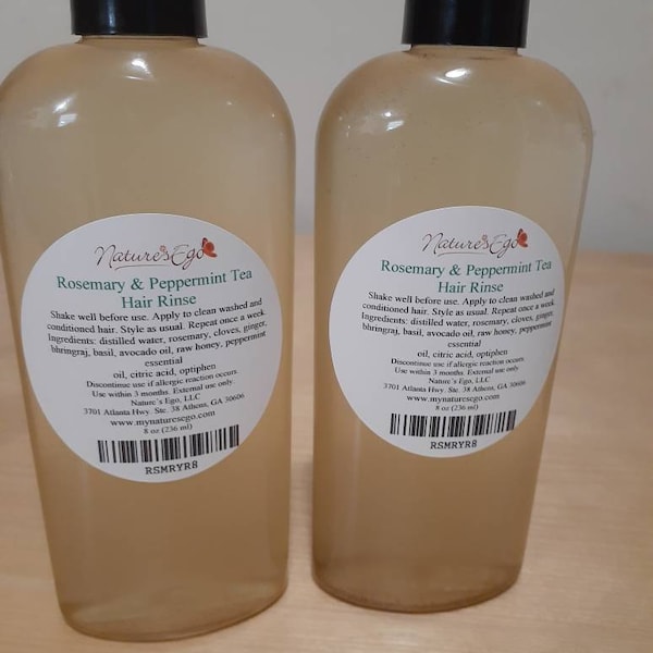Rosemary & Peppermint Tea Rinse - Etsy