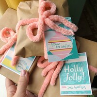 Printable PDF Gift Tags or Labels Retro Geek Any Occasion, Print Your ...