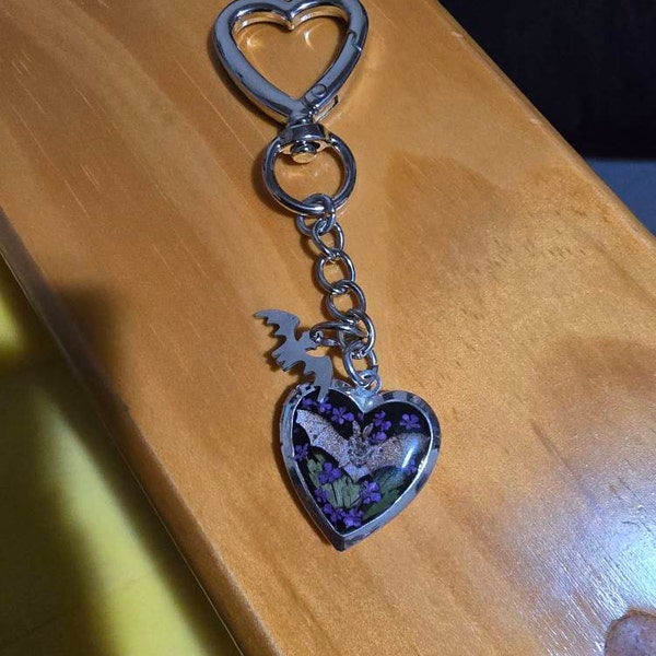 Small Purple Butterfly Locket - Etsy