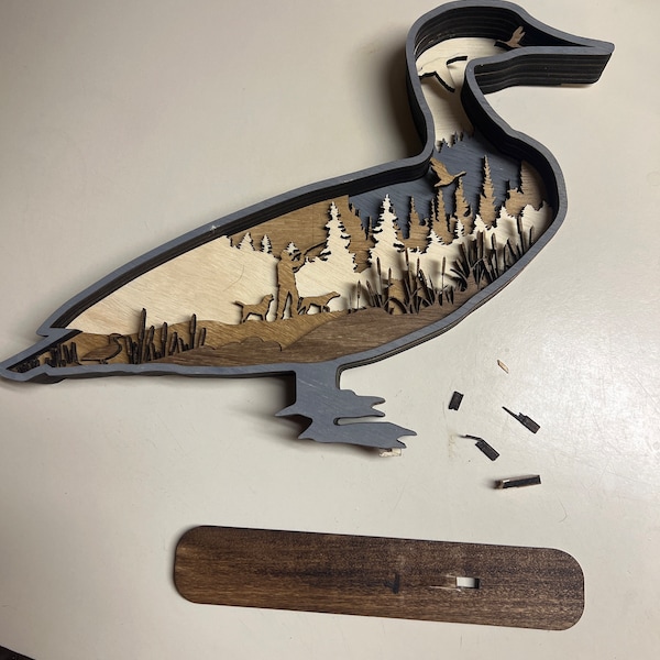 Layer Duck - Hunting Gift / Decor Mancave Man Gift - Etsy