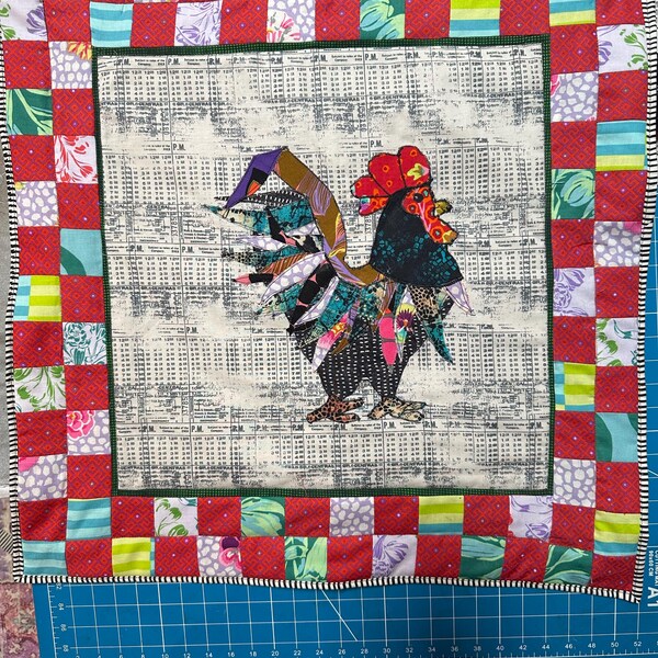 Reginald Rooster Quilt Pattern - Etsy