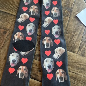 Dog Socks Custom Pet Socks Face Socks Gift for Dad Gift - Etsy