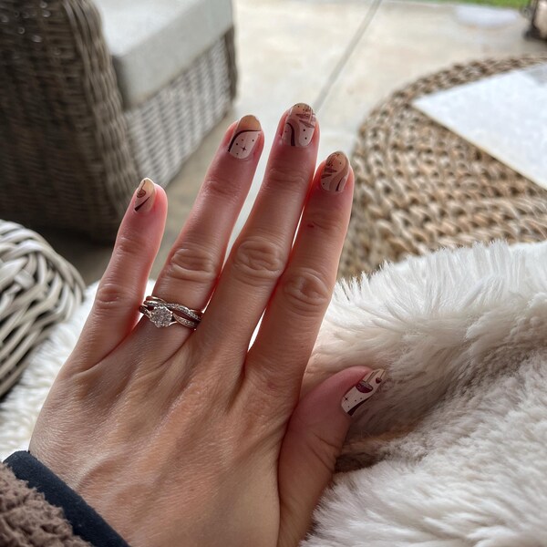 Anchor Nail Wraps Memorial Day Labor Day 4th of July Vacation - Etsy