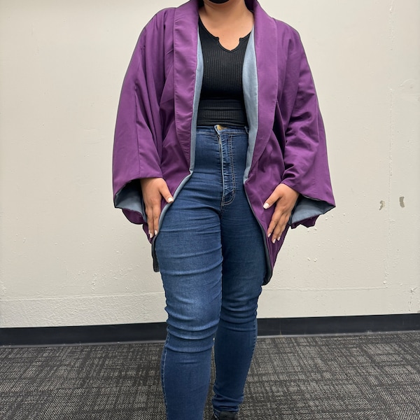 Cocoon Jacket PATTERN - Digital Pdf + Video Tutorial, Draped, Unisex ...