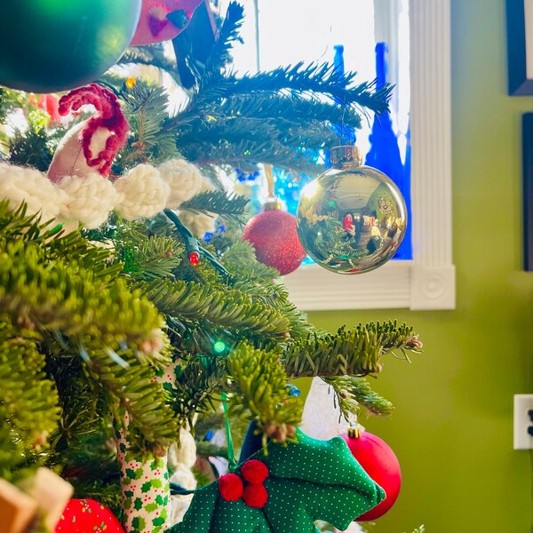Garland, Handmade Crochet Garland, Christmas Tree Decorations - Etsy