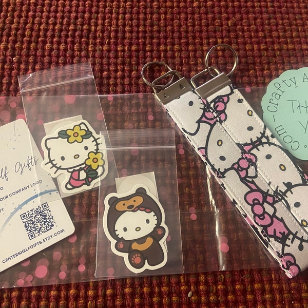 Hello Kitty Sticker Pack Sanrio Colorful Stickers High Quality PVC ...