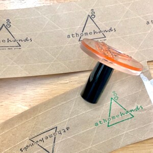 Custom Logo Stamp Acrylic Rubber Stamp Custom Business | Etsy