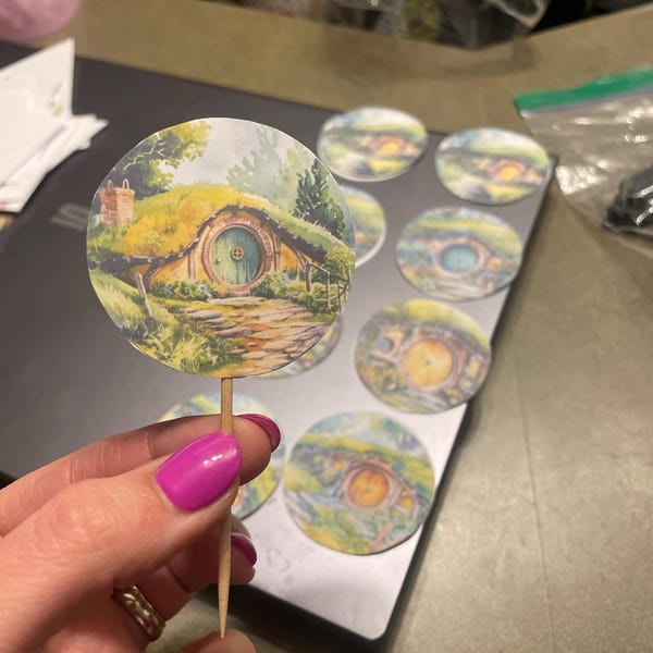 Editable Fantasy Shire Birthday Invitation, One Party to Rule Them All ...