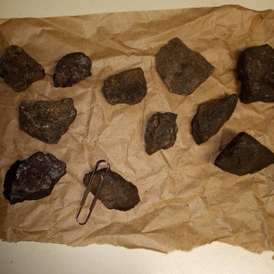 Fantasia Materials: 1 Lb Magnetite lodestone Rough Stones From Colorado ...