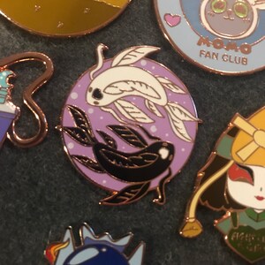 Koi Fish Yin and Yang Enamel Pin - Etsy