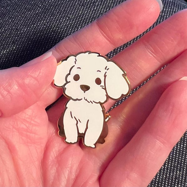 Mc Scruffy - Enamel Pin - - Etsy