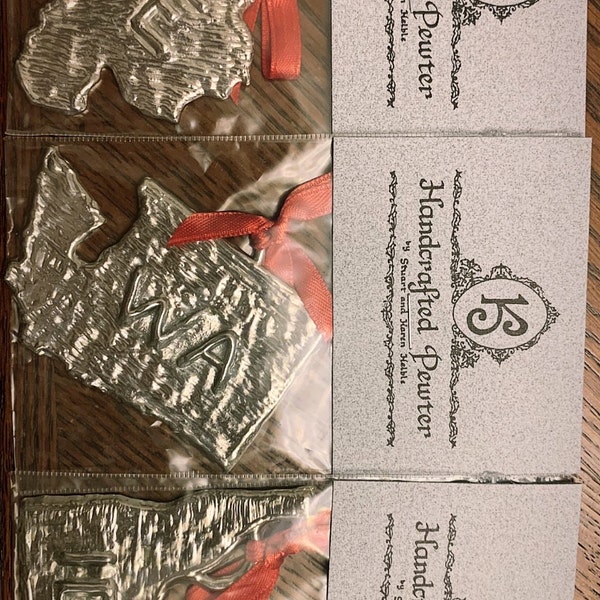 Pewter Venezuela Ornament (VE), Made in America - Etsy