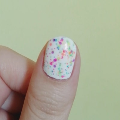 FRECKLES: NEON Uv/blacklight Glitter Pop Nail Polish Topcoat/ Indie ...
