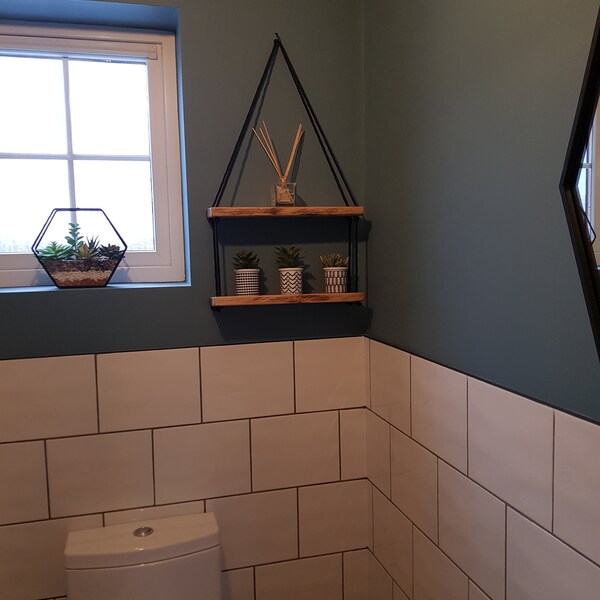 Rustic Rope Shelving - Etsy