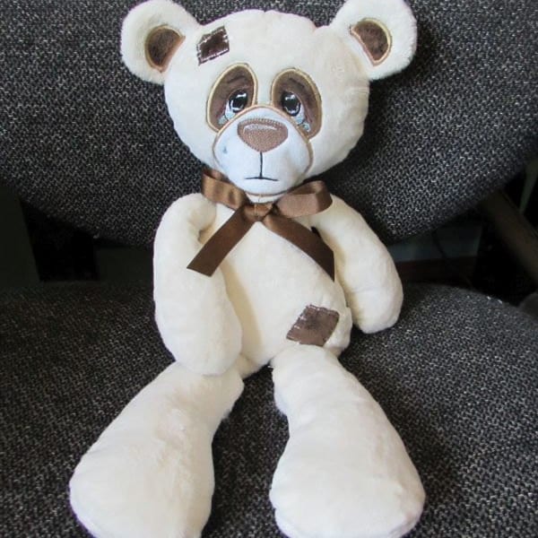 ITH Memory Bear Embroidery File: Teddy & Lovey (digital Download) - Etsy