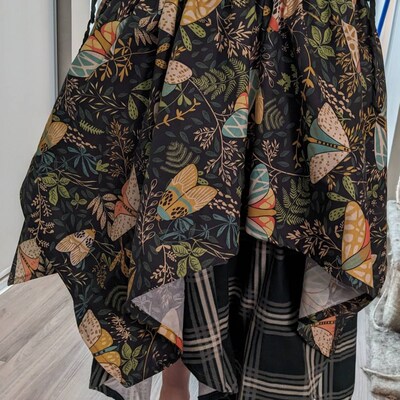 PDF Gathered Waist Jagged Skirt With Two Length Options for Layering ...