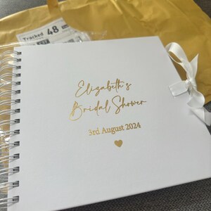 21st Birthday Black Scrapbook Photo Album With Gold Script Present ...