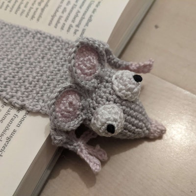 Rat Bookmark Crochet Pattern Amigurumi PDF Pattern - Etsy