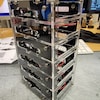 C4labs Bramble 4 or 6 Stack Cluster Case With Fans for Raspberry Pi5 ...