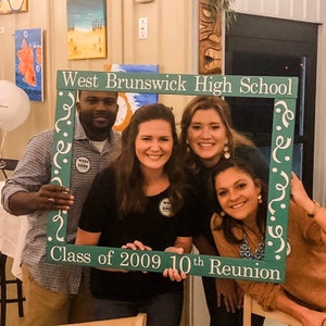 Reunion Photobooth Frame, High School Class Reunion Photo Booth, School ...