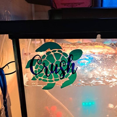 Sea Turtle Vinyl Decal Sticker for Hydro Flask for Yeti - Etsy