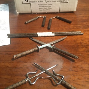 Teenage Mutant Ninja Turtles TMNT 1990 movie Custom Weapon set | Etsy