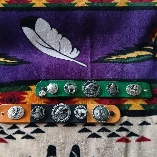 1-1/2" Engraved Border Railroad Police NPBP Screw-back Concho - Etsy