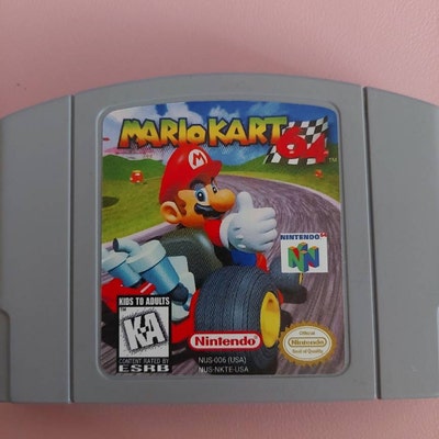 N64 Super Mario 64 Replacement Label Decal Sticker Nintendo - Etsy