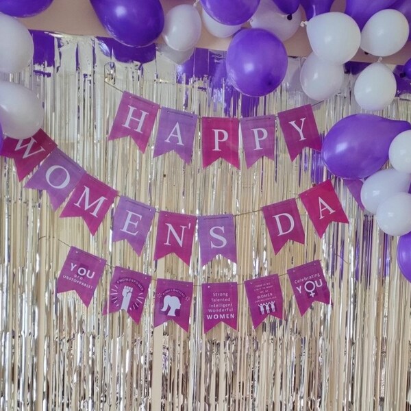 Women's Day Banner Printable / International Women's Day Banner / Women ...