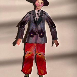 Pablo Picasso Puppet, Articulated Puppet, Cut Out and Make, Craft ...