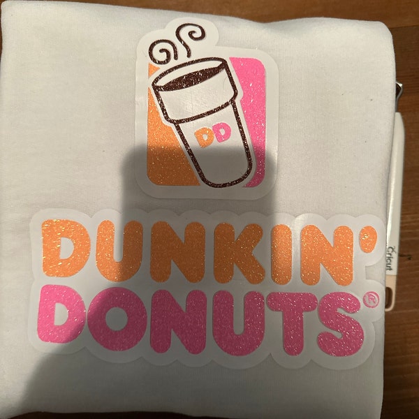 Personalised Dunkin' Donuts Logo | Svg Png Dxf + Font Included | Cricut ...
