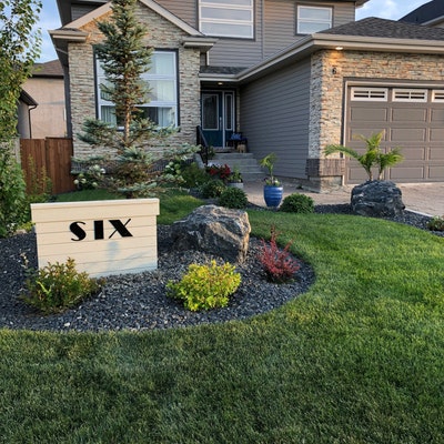 Large 10 Exterior House Numbers Exterior Signage You Can Change the ...