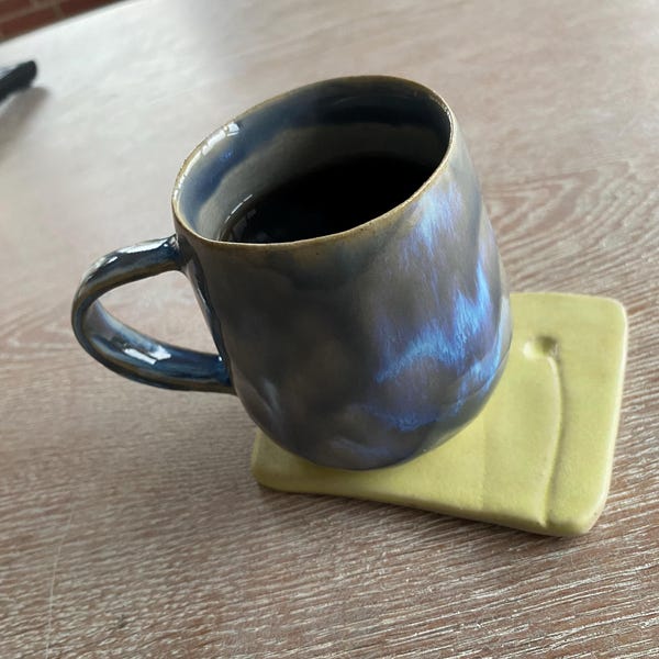 Stackable Coffee Mugs Plaster Mold for Handmade Slipcasting Stackable ...