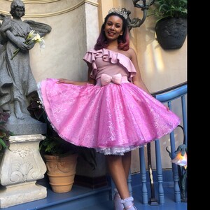 Magical Rose-batb-disneybound-dapper Day-novelty Circle Skirt - Etsy