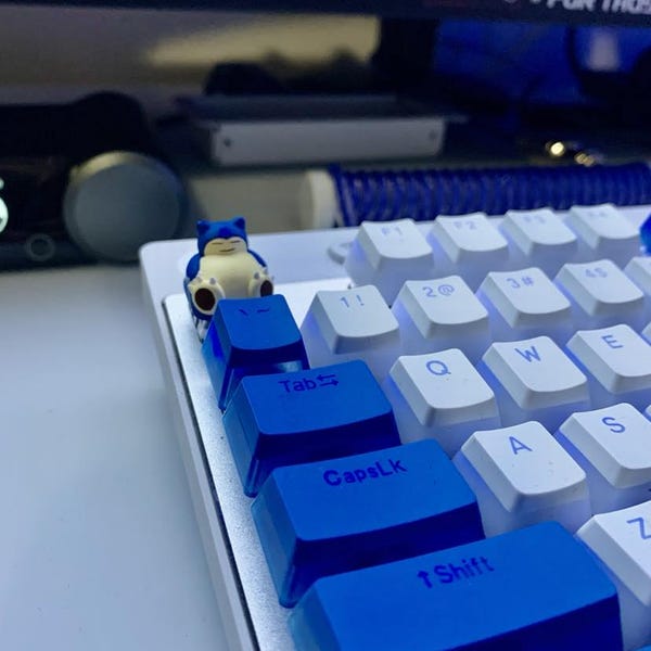 Anime Keycaps - Hand Painted, Cute Keycap Designs, Cherry MX - Etsy