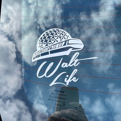 Disney Walt Life Car Decal - Etsy