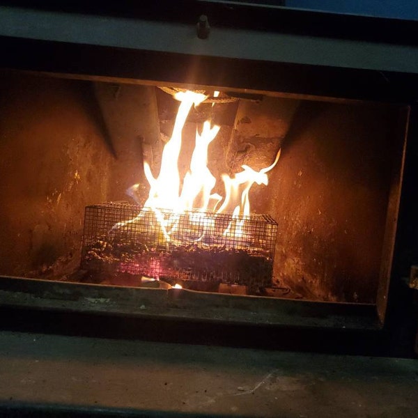 Basic 16 Repose Wood Pellet Fire Logs Open Face Basic Set Free S/H - Etsy