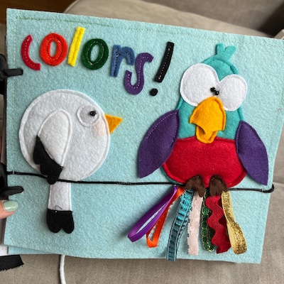 On the Go QUIET BOOK PDF Pattern Quiet Book for Boys Felt Book Pattern ...