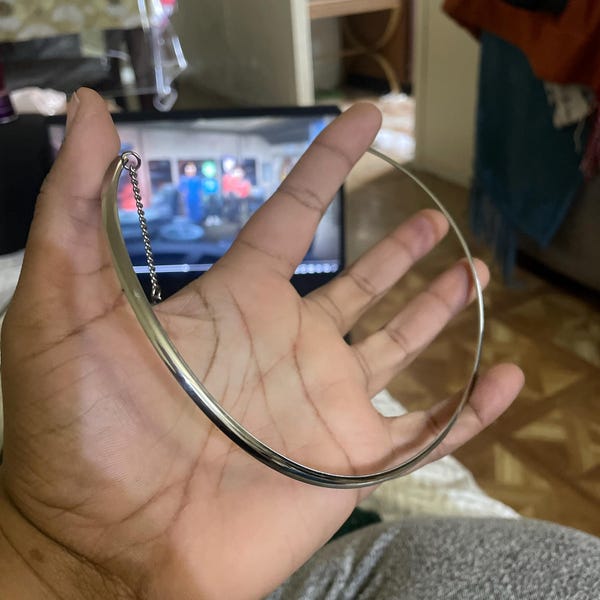 24/7 Discreet Locking Cuff Bracelet - Etsy