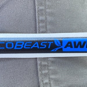 Gel Coated domed FORD Ecobeast AWD or Twin Turbo AWD Emblem Overlay ...