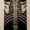 Ribcage Back Patch, Ribcage, Skeleton Patch, Bones Patch, Cloth Patch ...