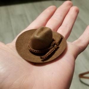 Mini BROWN Felt COWBOY HAT Western Wedding Party Favor Choose - Etsy
