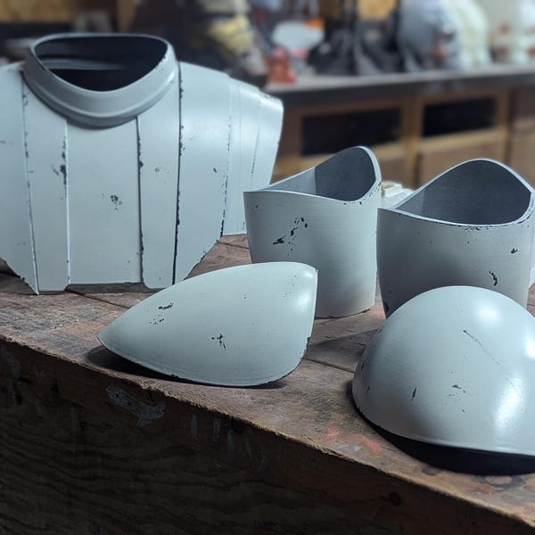 Obi-wan Kenobi Jedi General Armor (star Wars, Clone Wars, Realistic ...